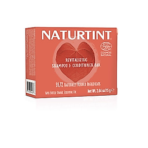 Naturtint Shampoo & Conditioner Bar (Orange) - Naturally Derived Ingredients, Cruelty Free, All Hair Types, Travel Approved