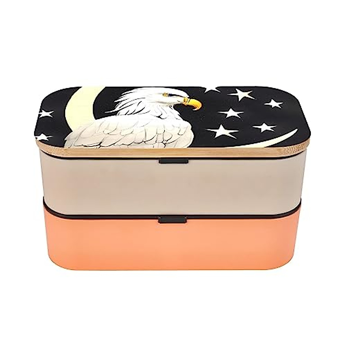 White Head Sculpture Sketch Adult Lunch Box, Bento Box, With Cutlery Set Of 3, 2 Compartments, Rectangular, Lunch Box For Adults