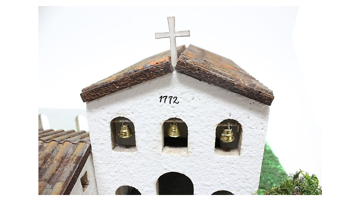 California Mission Model Kit San Luis Obispo for Educational Projects