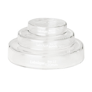 Microyn Borosilicate Glass Petri Dish with Lid, Tissue Culture Dish (90 mm, Pack of 10)