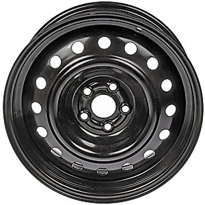 Dorman 939-174 16 x 6.5 In. Steel Wheel Compatible with Select Pontiac / Toyota Models, Black