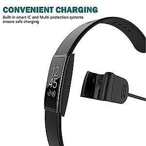 TUSITA [2-Pack Charger Clip Compatible with Halo View - USB Charging Cable 3.3ft 100cm - Fitness Tracker Accessories