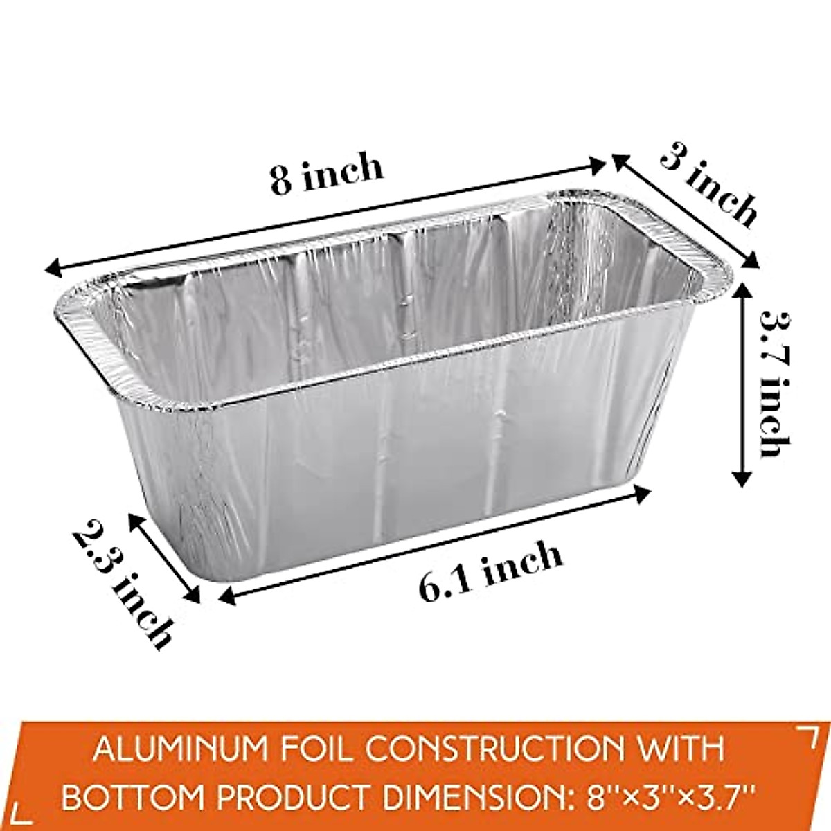 50-Pack Blackstone Griddle Accessories Drip Pan Liners, Aluminum Foil Pan Disposable for 17" 22" 28" 36" Blackstone Griddle Drip Tray Holder Grill Rear Grease Catcher Cup Liners