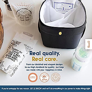 Breastmilk Ice Pack, Jamie, Idaho Jones | Soft Long-lasting Leakproof Ice Packs for Lunch Bags/Idaho Jones Milk Cooler Bag for Baby Bottle Storage, Breastfeeding, Injury Cold Pack, Lunch Box Ice Packs