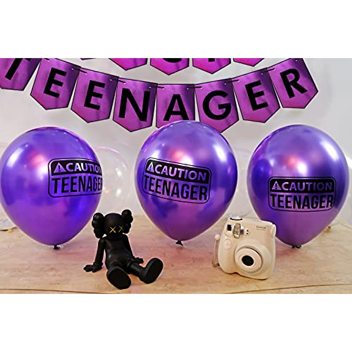 Funny Official Teenager 13th Birthday Party Pack - Purple 13th Birthday Party Supplies, Decorations and Favors