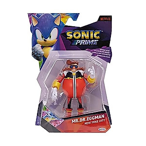 Sonic Prime 5" Articulated Action Figure - Mr. Dr. Eggman
