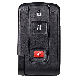 VOFONO Compatible with 2+1 Buttons Toyota Prius 2004-2009 Keyless Entry Remote Key Fob FCC ID: MOZB31EG P/N: 2584A-B31EG, 89994-47061 (Only for Original Key Silver Logo Version Not Black)