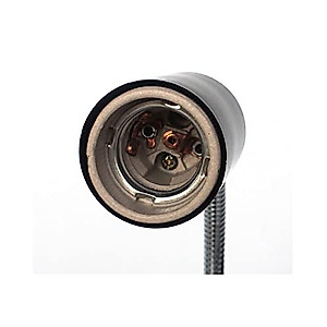 Yecherate (2bulbs Included) Reptile Heat Lamp Reptile Light with Holder&Switch, UVA UVB Reptile Lamp Adjustable with Fixture for Lizard Turtle Snake Amphibian&Aquariaum Accessories