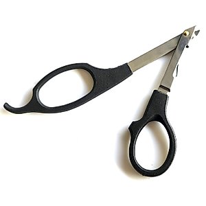 Skin Staple Remover Scissor Black Handle
