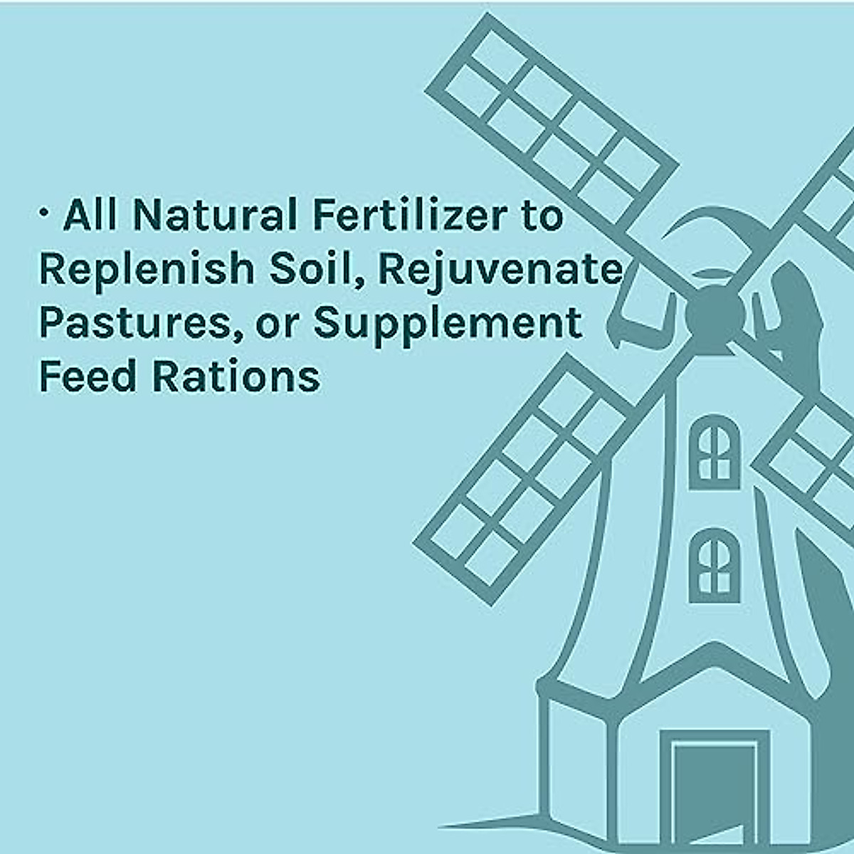 New Country Organics | Alfalfa Meal | Certified Organic and Non-GMO | Feed Grade | 50 lbs