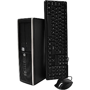 Microsoft Authorized ished- HP Elitedesk PC, Intel i5-3470-3.2 Ghz, 8GB Ram, 500GB Hard Drive, DVD, WiFi, Windows 10 Pro, with 22-inch LCD Panel (Renewed)