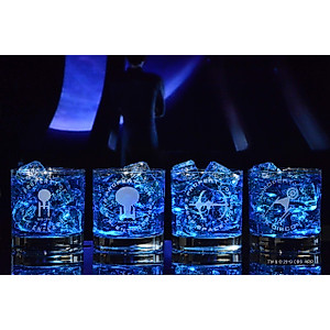STAR TREK Property of Etched Whiskey Glass Set - Officially Licensed, Premium Quality, Handcrafted Glassware, 11oz Rocks Glasses - Perfect Collectible Gift for Series Lovers, Birthday & Special Events