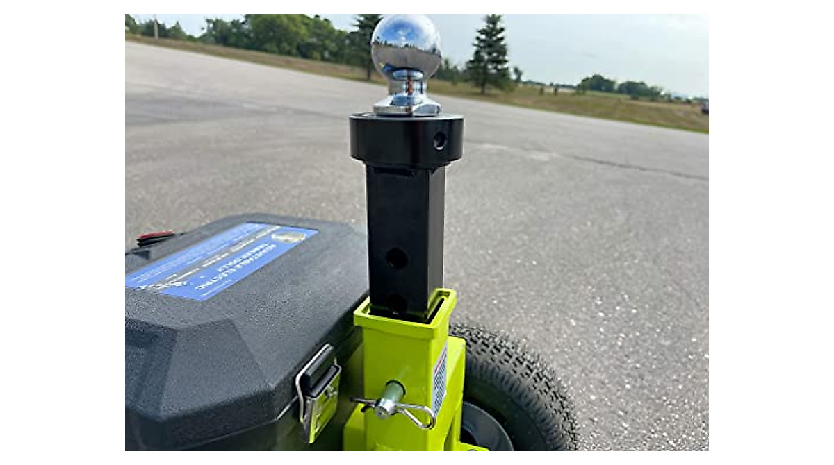 Tow Tuff Electric Utility Dolly - 3500 lbs Capacity & Adjustable Height