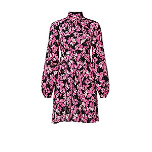 Kate Spade New York Rent the Runway Pre-Loved Wallflower Smocked Dress, Black, 10