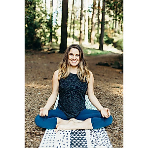 YUNE YOGA - The Nelson Yoga Mat - Premium All Purpose Exercise and Fitness Mat, Eco-Friendly, Extra Thick, Non-Slip, Anti-Tear