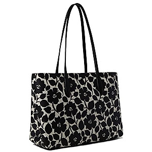 Kate Spade New York All Day Rosy Garden Large Tote Black Multi One Size