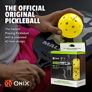 Onix Dura Fast 40 Outdoor Pickleballs – Mixed Colors