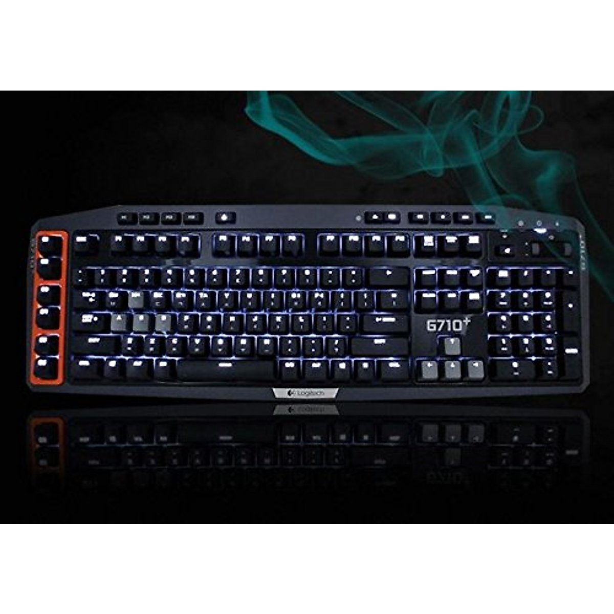 Logitech G710+ Mechanical Gaming Keyboard with Tactile High-Speed Keys - Black