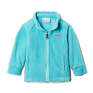 Columbia unisex-baby Benton Springs Fleece Jacket, Geyser, 12-18 Months