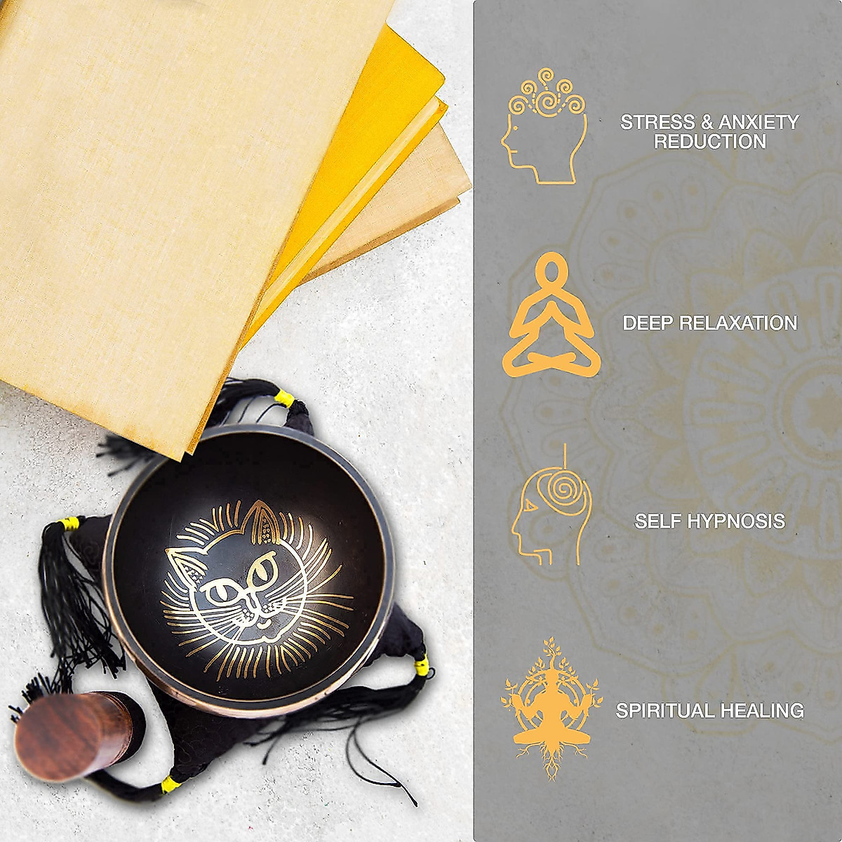 Beautiful Tibetan Singing Bowls Bundle from Himalayan Bazaar