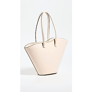 Little Liffner Women's Tall Tulip Tote, Light Beige, Off White, One Size