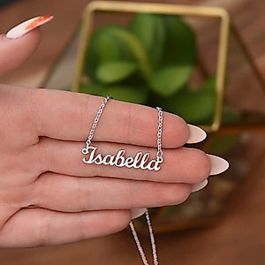 Daughter Gifts from Dad, Birthday Gifts For Daughter, Father Daughter Gifts From Mom, To My Badass Daughter Necklace Gift From Dad, Wedding Graduation Gifts for Daughter - D17-L