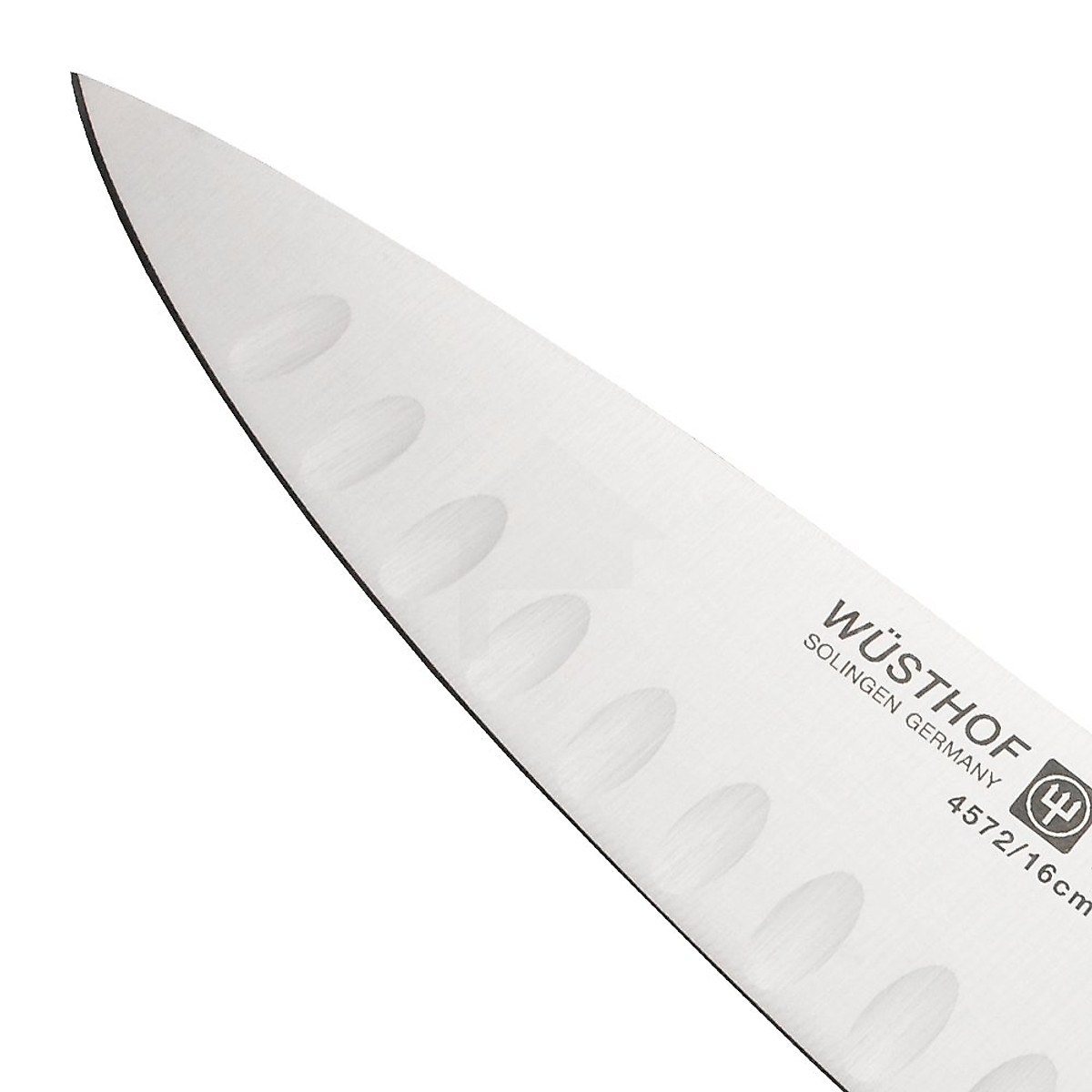 Wusthof Classic High Carbon Steel Knife Hollow Edge Cook's Knife, 6 Inch