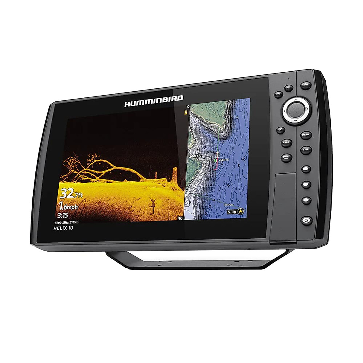Humminbird 411410-1CHO Helix 10 Chirp MEGA DI+ GPS G4N CHO (Control Head Only) Fish Finder