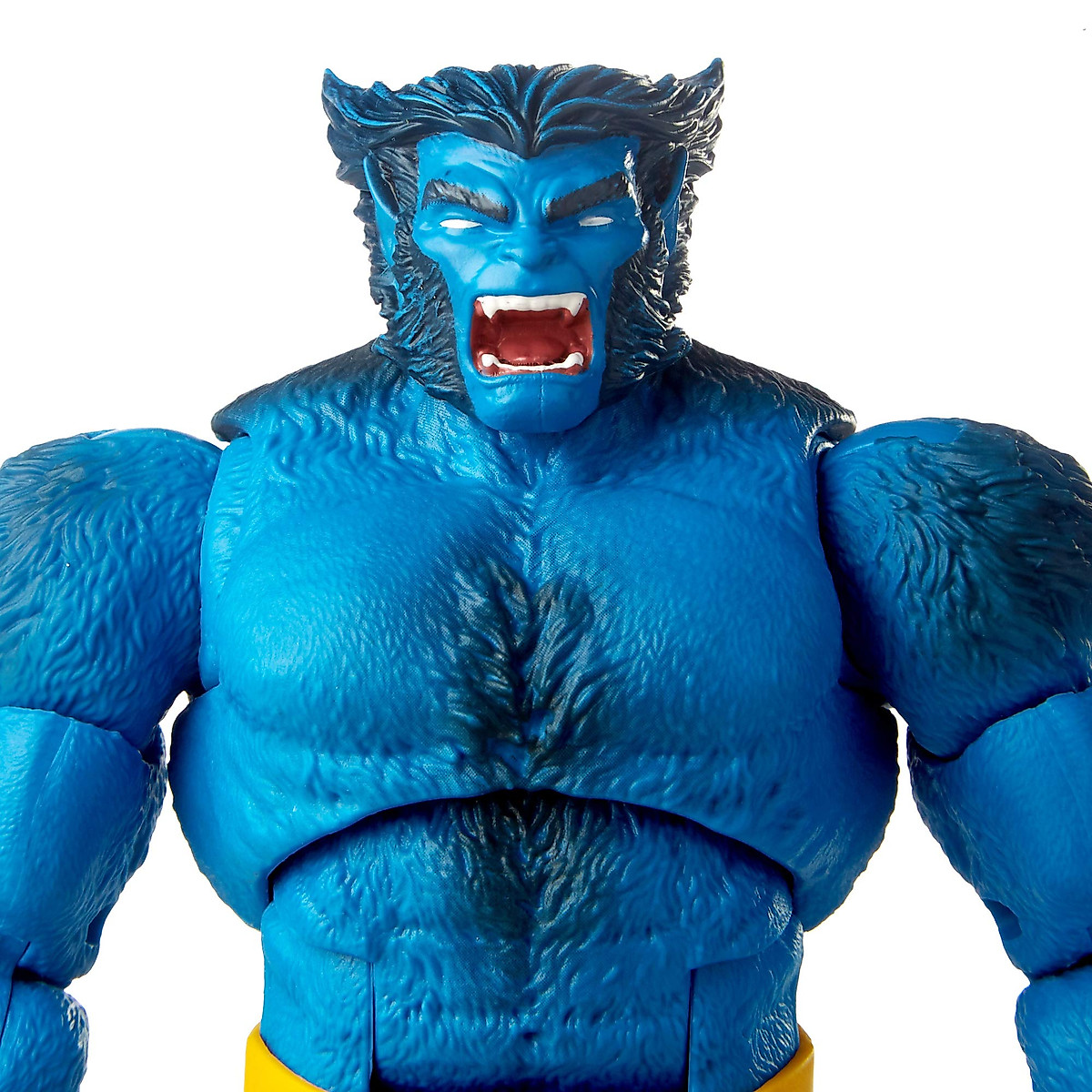 Marvel Hasbro Legends Series 6" Collectible Action Figure Beast Toy (X-Men Collection) – with Caliban Build-A-Figure Part