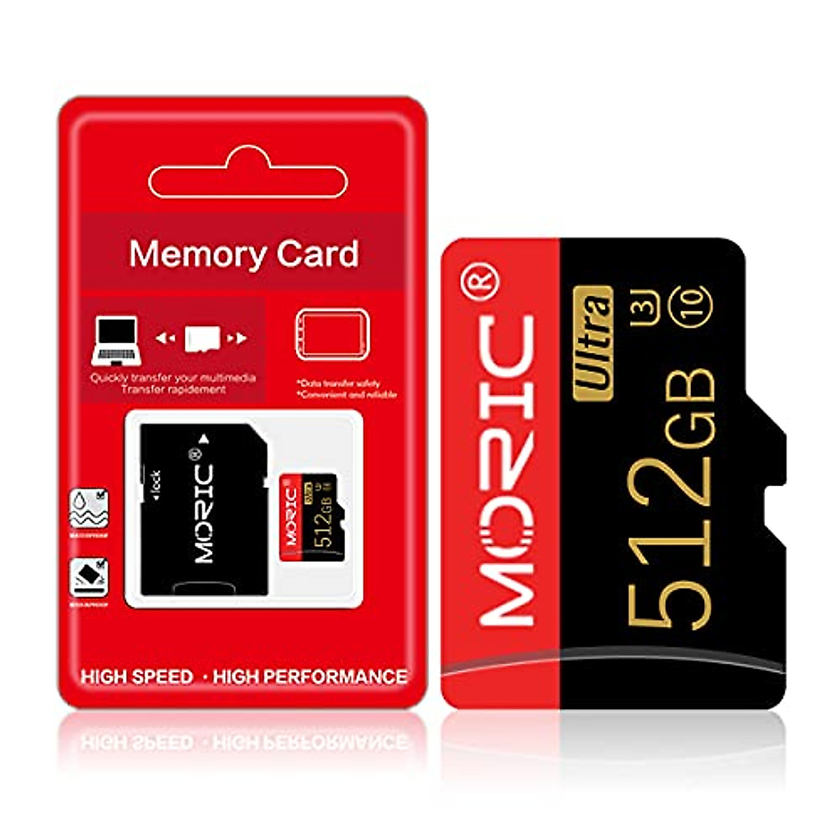 512GB Memory Card Micro SD Card 512GB High Speed Class 10 for Smartphones/Cameras/Tablets/Nintendo-Switch and Drone