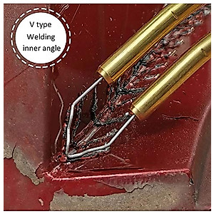 Hot Staples,for Car Bumper Repair Bodywork Plastic Welding Repairing, Pre-Cut Treatment, 6 Types Available 900PCS