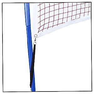 BenefitUSA Portable Badminton Net Volleyball Tennis Net w Stand for Family Sport (20ft)