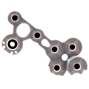 Deal4GO Conductive Contacts Replacement for Xbox one Elite Controller 1698 Rubber Silicone Pad Button Gasket Membrane