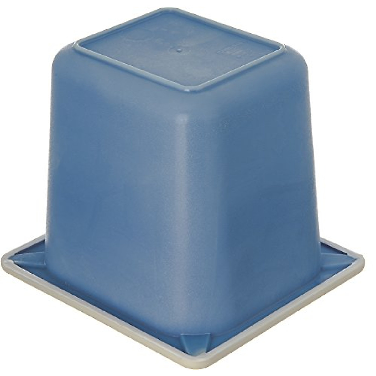 Carlisle FoodService Products CM1104C1402 Coldmaster CoolCheck 6" Deep Sixth-Size Insulated Cold Food Pan, 1.6 Quart, Color Changing, White and Blue