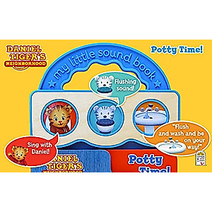 Daniel Tiger's Potty Time! Children's Toilet Training Sound Book for Daniel Tiger Fans ( )