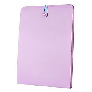 Snow Abonci Vertical Expanding Accordion Folder with 7 Pockets Paperwork Organizer Document Wallet Briefcase Business File Organizer Bag A4 Letter Size Elastic Rope Closure Pink