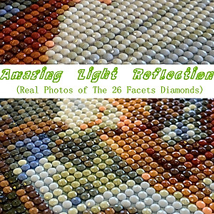 liziciti DIY Diamond Painting Kits for Adults Beginner and Kids, "Angels Around You" Full Drills 5D Diamond Mosaic Paintings for Home Wall Décor, 12" x 16"