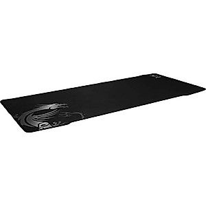 MSI Agility GD70 Premium Gaming Mouse Pad, XXL Wide Extended Size, Smooth Silk Fabric, Anti-Slip Natural Rubber Base, 36” X 16” X 0.1”