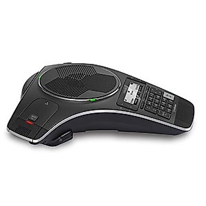 VTech VCS712 ErisStation DECT 6.0 Wireless Conference Phone with Two Wireless Mics Using Orbitlink Wireless Technology, Full-Duplex Speakerphone, Small & Medium Business, up to 24 Hrs. Talk time