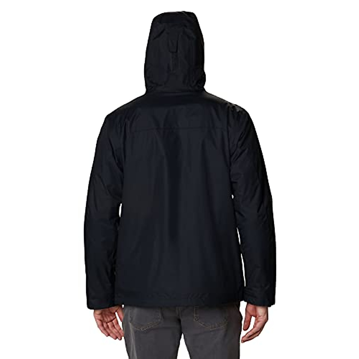 Columbia Men's Tunnel Falls Interchange Jacket, Black, Large