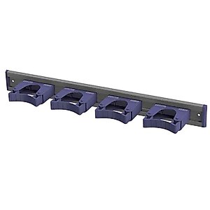 Toolflex Original Pro 20" Wall Mounted Storage System 4 Purple Large Holders