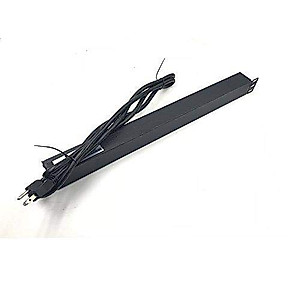 Raising Electronics 1U Rack Mount Distribution Power Unit-10 Outlet 15A PDU with Switch