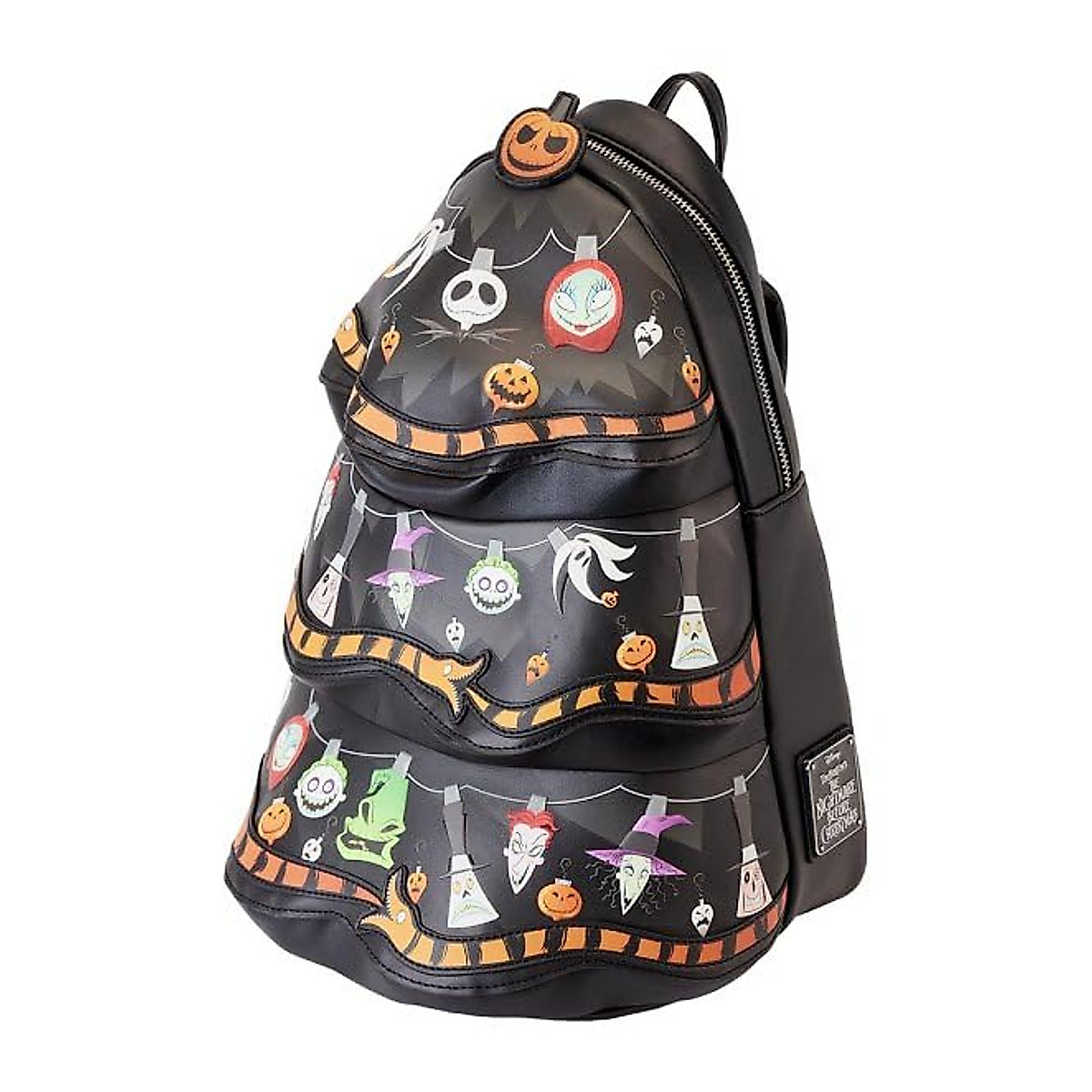 Loungefly Nightmare Before Christmas Tree String Lights Glow Mini Backpack