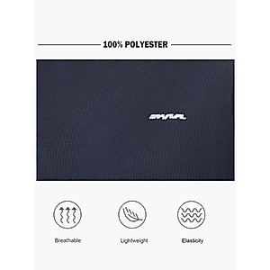 GRAMVAL Men's Crew T-Shirt,Light Weight Dry-Fit Moisture Wicking Active Athletic Performance Dark Navy