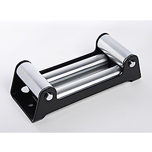 HiGear Heavy Duty ALFA Wheels 10" Winch Roller Fairlead - 8000-17,500 LB for Recovery Off Road Truck