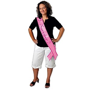 Survivor Satin Sash