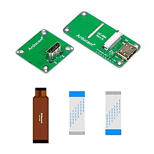 Arducam CSI to HDMI Adapter Board for Raspberry Pi HQ Camera 12MP IMX477 Camera Module, HDMI Cable Extension Module with 15pin 60mm FPC Cables