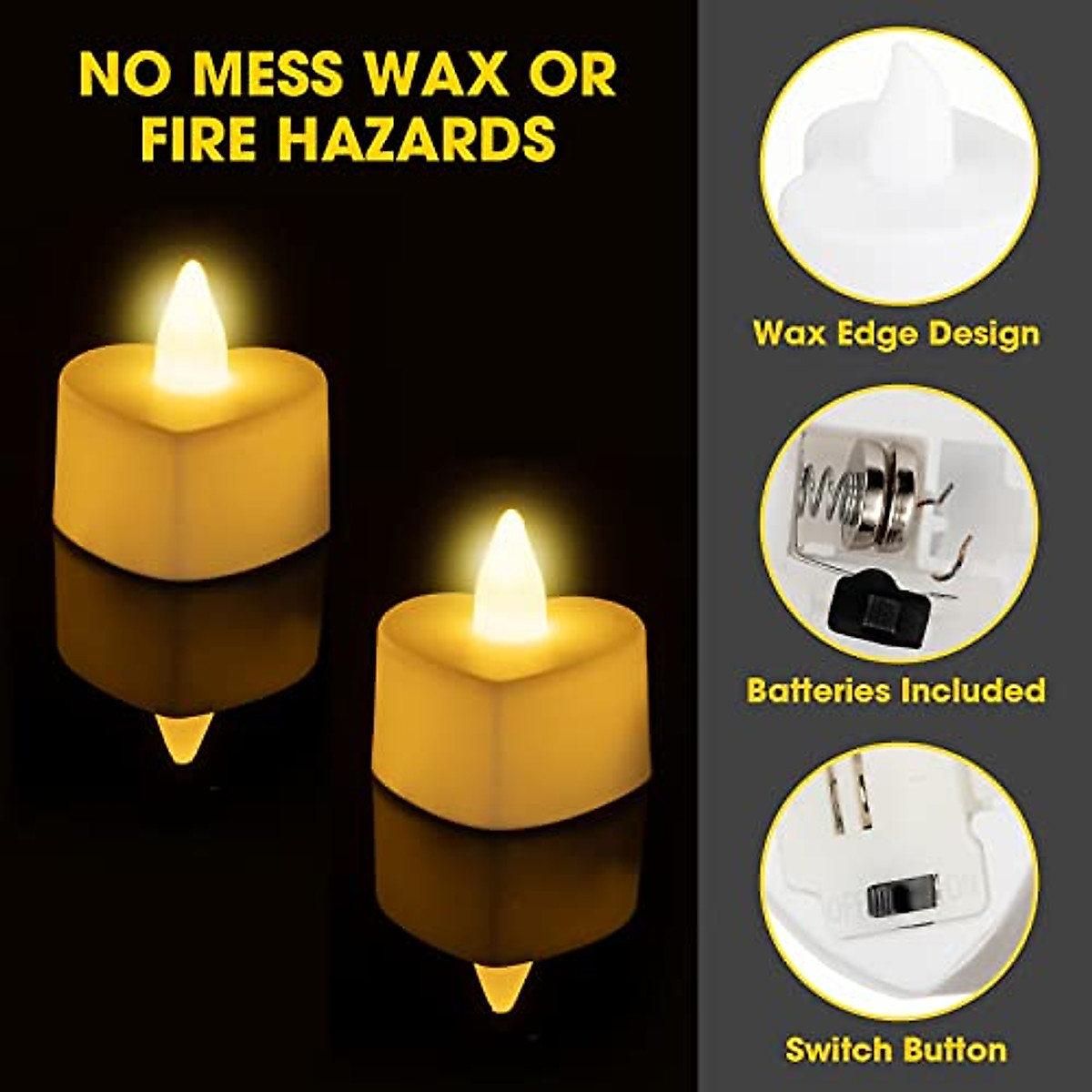 Treela 4071 Pcs Will You Marry Me Sign Luminary Letters Paper Bags Proposal Wedding Decorations Red Rose Petals Heart Flameless Tealight Candles for for Wedding Romantic Night Engagement Party