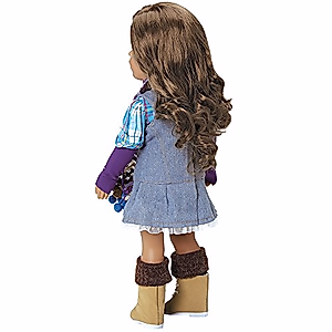 Adora Fun, Amazing Sweet Girls - Ava! 18” Amazon Exclusive Play Doll in Soft Vinyl, Perfect Dressing and Styling Outfit Changeable with Other Amazing Girl Dolls