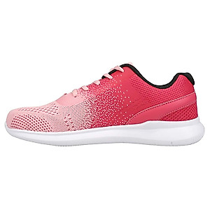 Propet Womens Travelbound Duo Knit Lace Up Sneakers Shoes Casual - Pink - Size 10 D